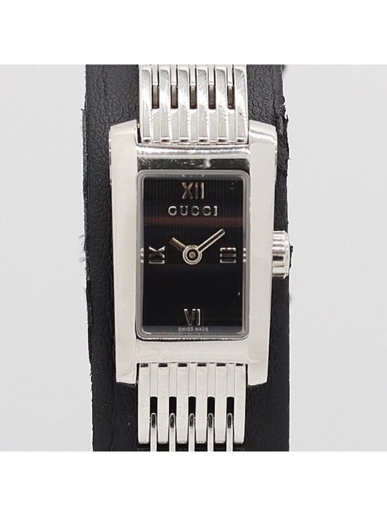 Gucci | Accessories | Gucci Quartz Black Dial Watch | Poshmark